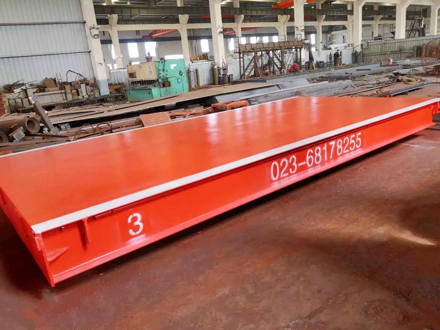 150 Ton l-beam Steel Structure Limit Load Truck Scale - Bincen